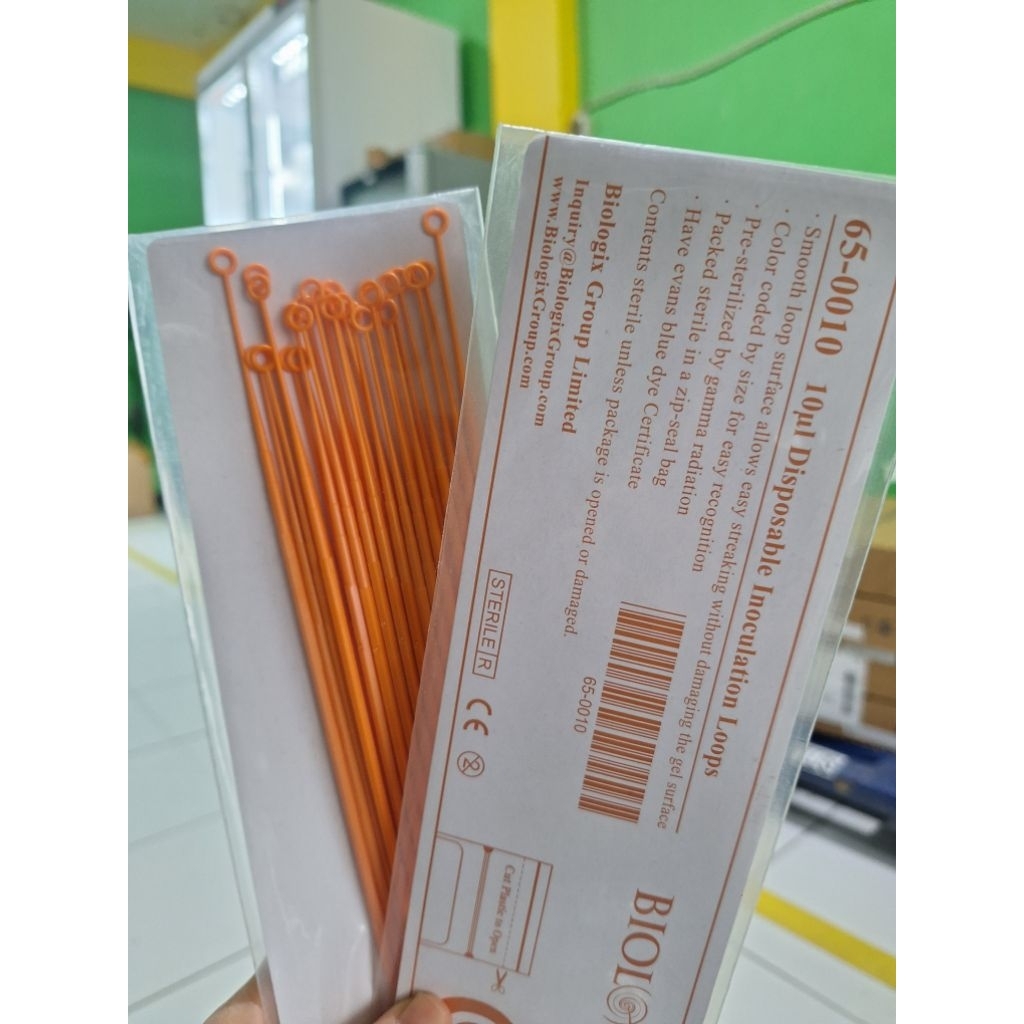 Jual Ose Disposable Biologix/ Disposable Inoculation Loops 10 Mikron 25 ...