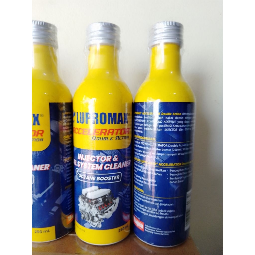 Jual LUPROMAX ACCELERATOR INJECTOR & FUEL SYSTEM CLEANER OCTANE BOOSTER ...