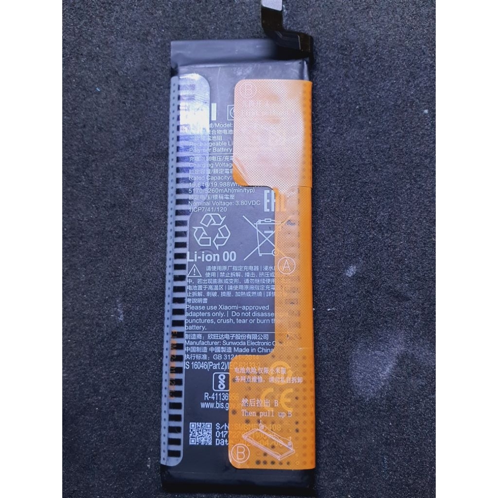 Jual Batrai Xiaomi Mi Note 10 Lite BM52 Original Cabutan Bawaan ...
