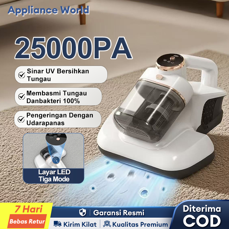 Jual AW Dust Mite Vacuum Cleaner 25000PA UV Detektor Tungau Debu ...