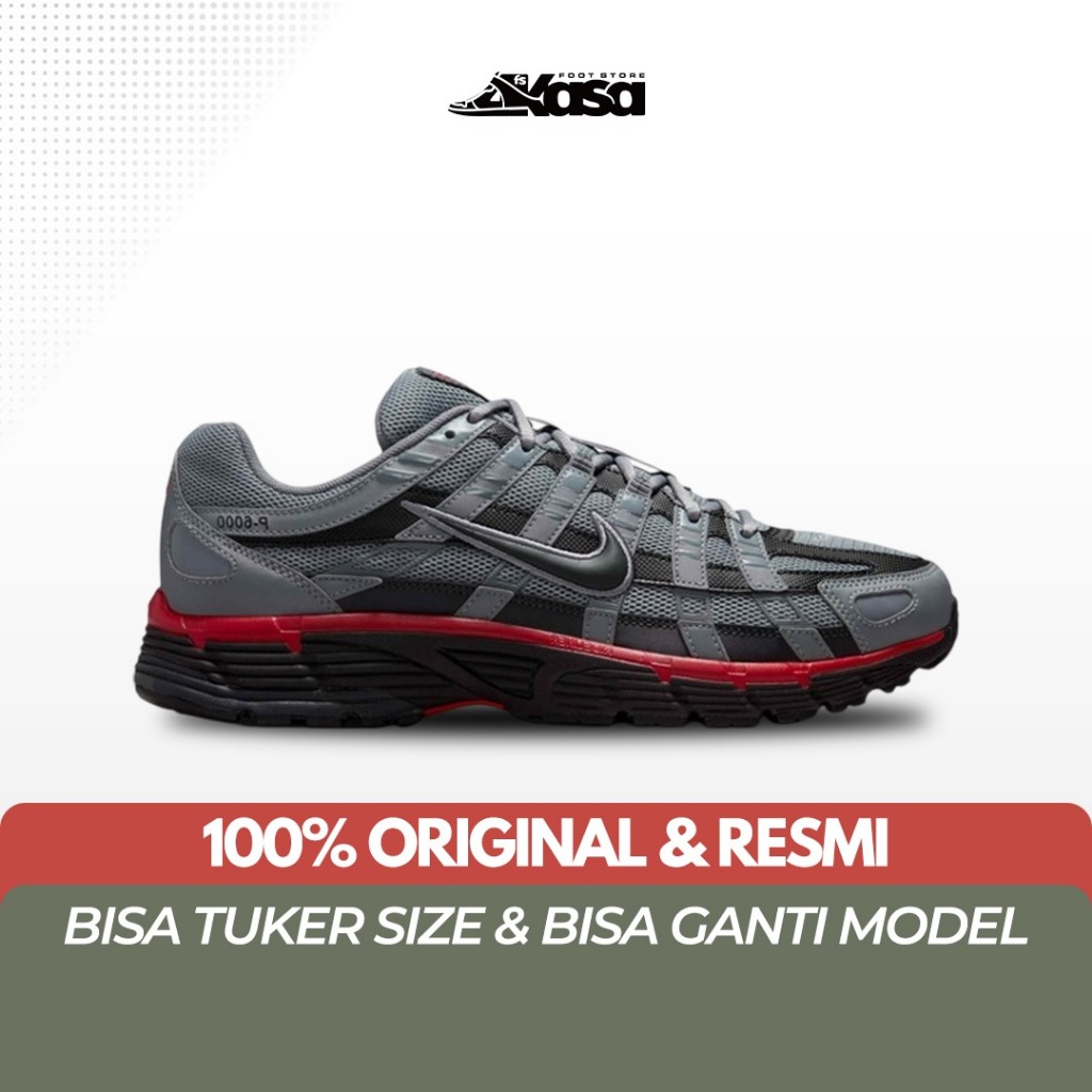 Jual Sepatu Lari Pria P-6000 P6000 P 6000 Cool Grey Black University ...