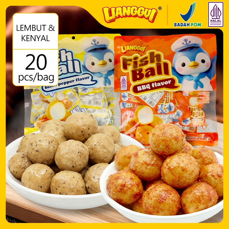 Jual Lianggui Fish Ball Halal | Seafood Cemilan Meal Replacement Party ...