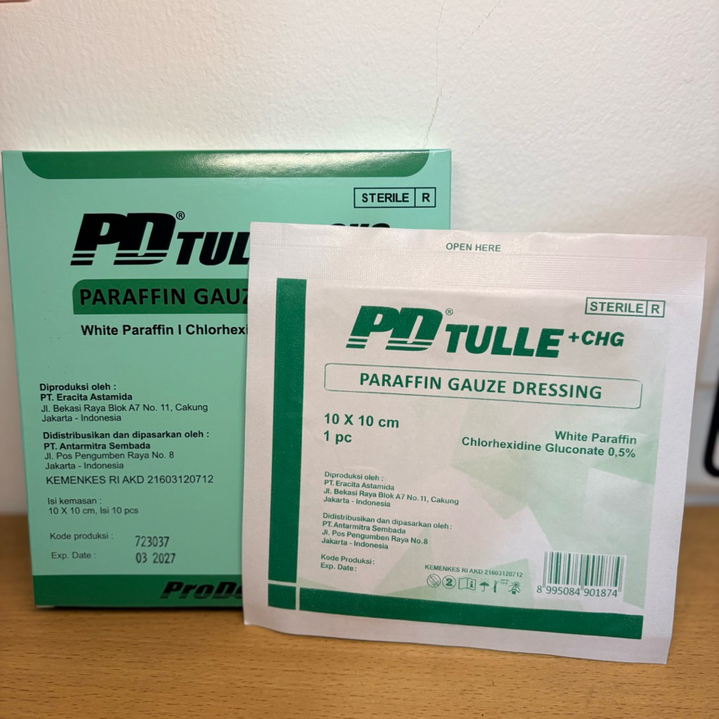 Jual PD Tulle + CHG (Paraffin Gauze Dressing) 1 Box | Shopee Indonesia