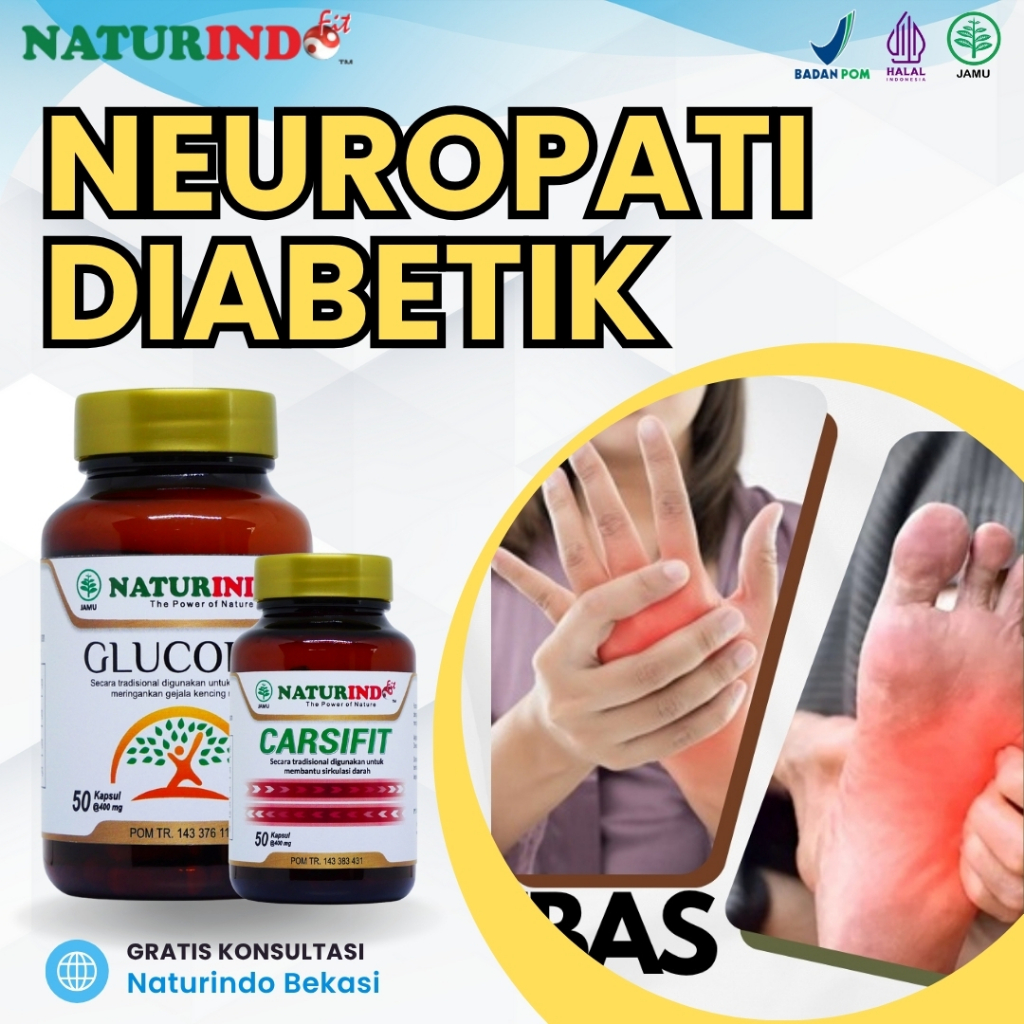 Jual Obat Herbal Neuropati Diabetik Atasi Kesemutan Kebas Mati Rasa ...