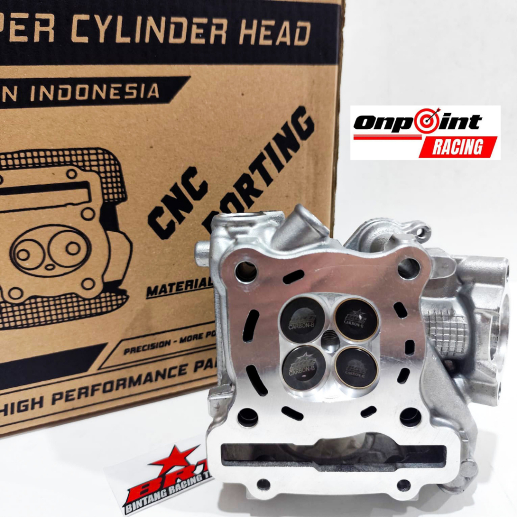 Jual HEAD ALBRONZE BRT PORTING CNC AEROX NEW NMAX WR 155 VIXION R VVA ...