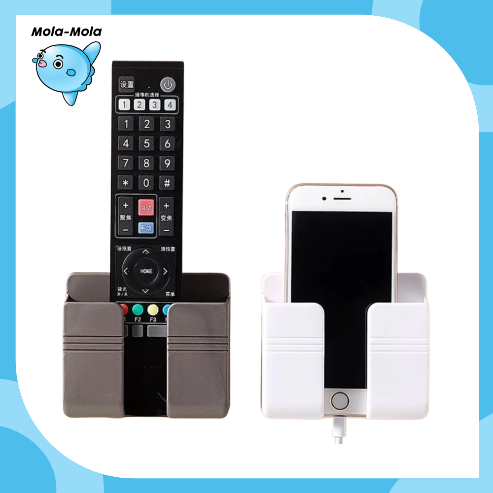 Jual MOLAMOLASTORE Holder Tempel Dinding Rak Charger Tembok Serbaguna ...