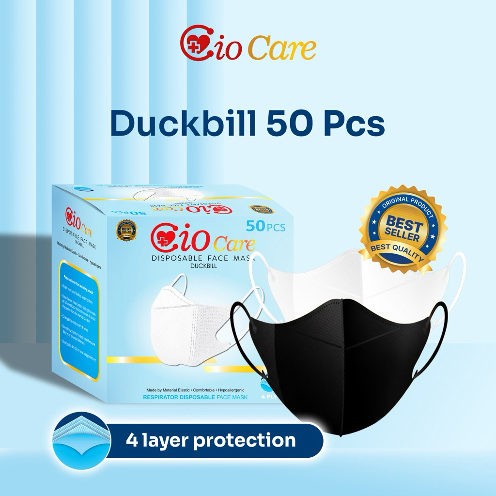 Jual Masker Duckbill 1 box / Masker Duckbill isi 50pcs / Masker ...