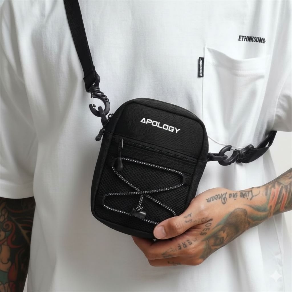 Jual Tas Selempang Sling Bag Apology Happiness SG.B0.A.1.B4 | Shopee ...