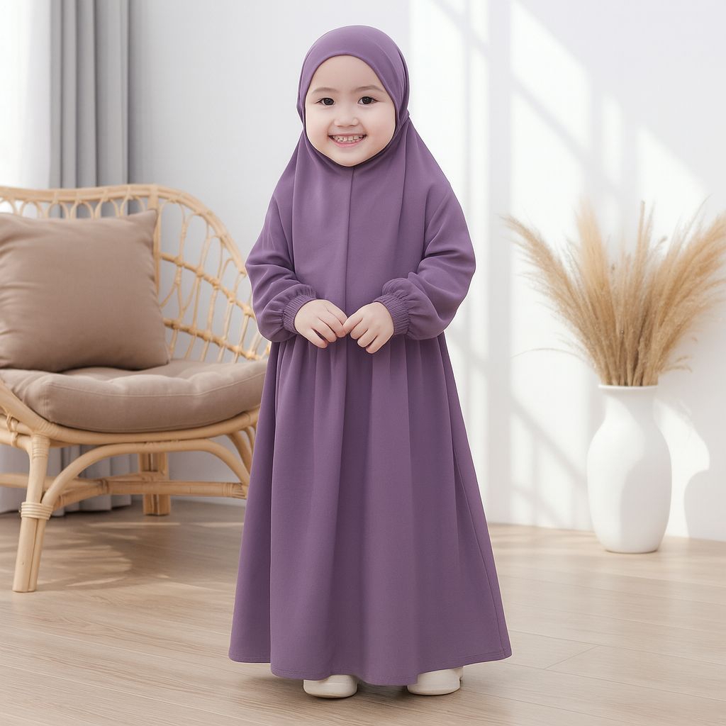 Jual Gamis Anak Perempuan Terbaru 2025 KEYRA Untuk Usia 1-8 Tahun ...