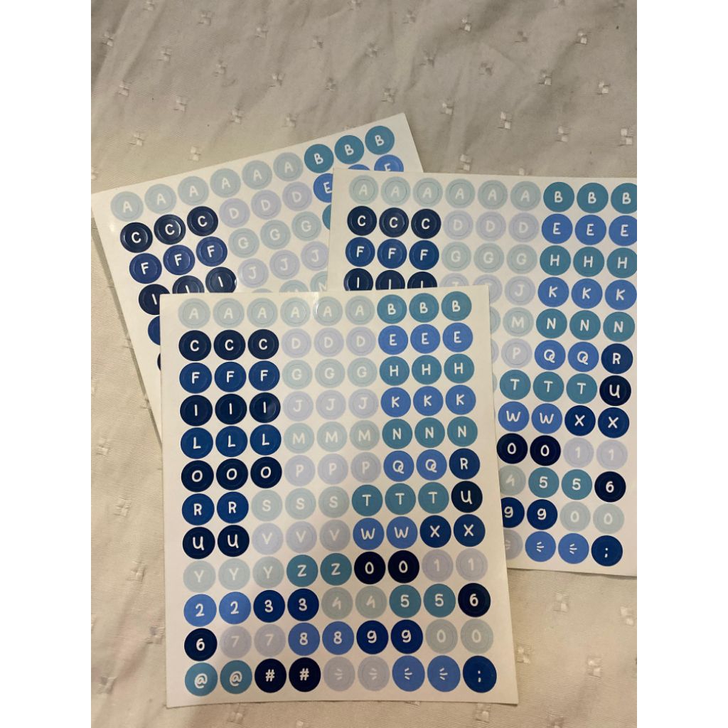 Jual Stiker huruf (sudah cutting jadi tinggal tempel) | Shopee Indonesia