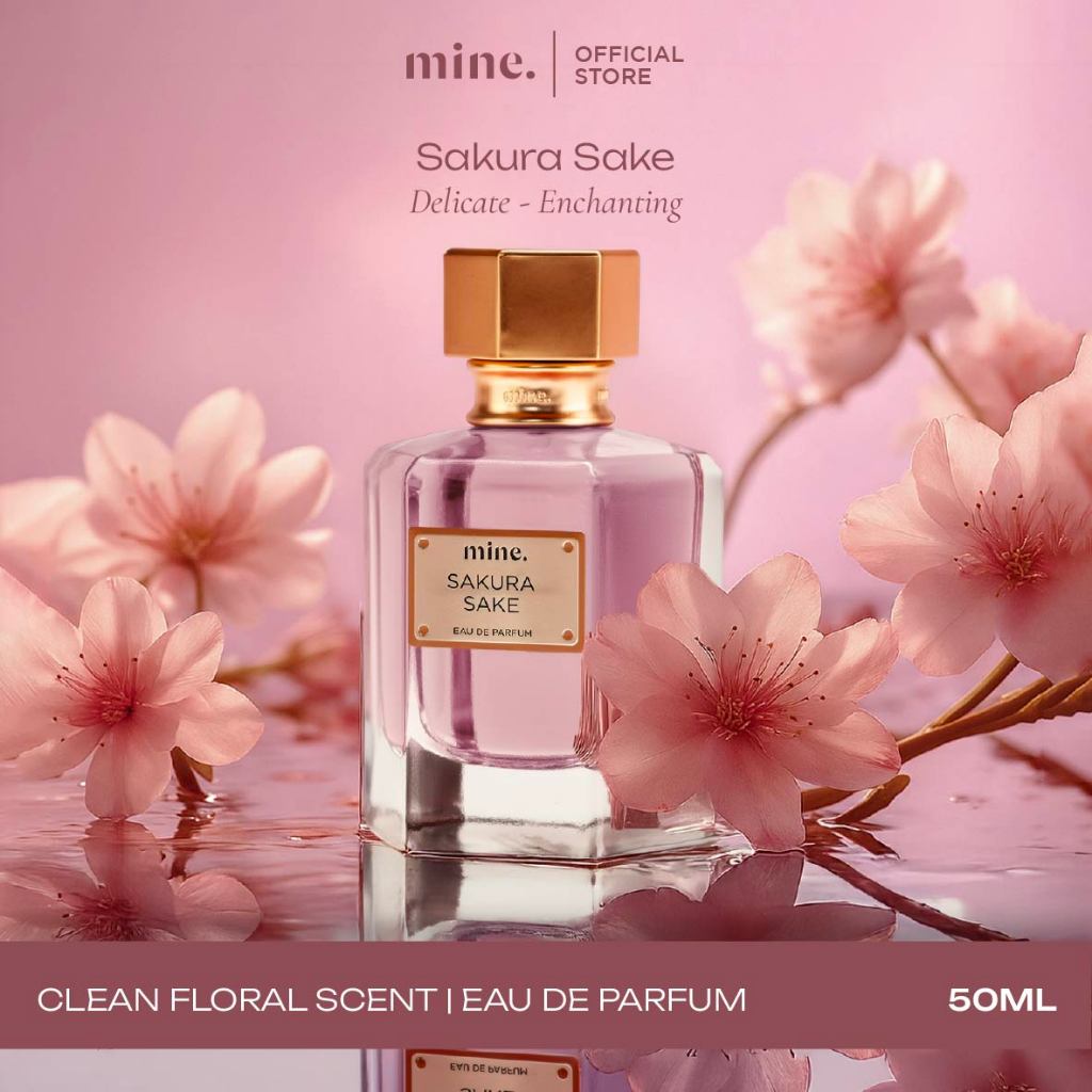 Jual Mine Perfumery Sakura Sake - 50 ml Eau De Perfume | Parfum Elegan ...