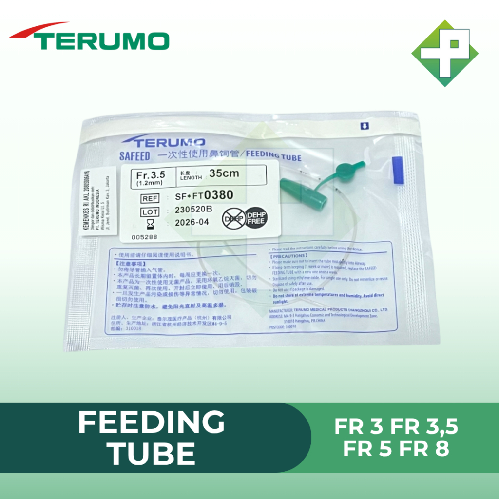 Jual Terumo - NGT Feeding Tube | NGT Selang Makan FR 3 5 8 - PCS ...