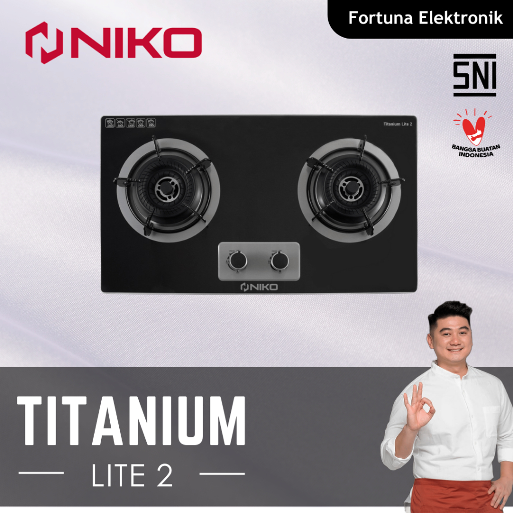 Jual Niko Titanium Lite 2 / Titanium Lite 3 Kompor 2 dan 3 Tungku ...