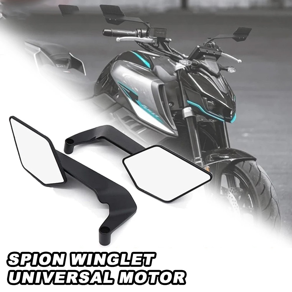 Jual HD SPION WINGLET NAKED MAX FULL CNC REAL MIROR UNIVERSAL MIO BEAT ...