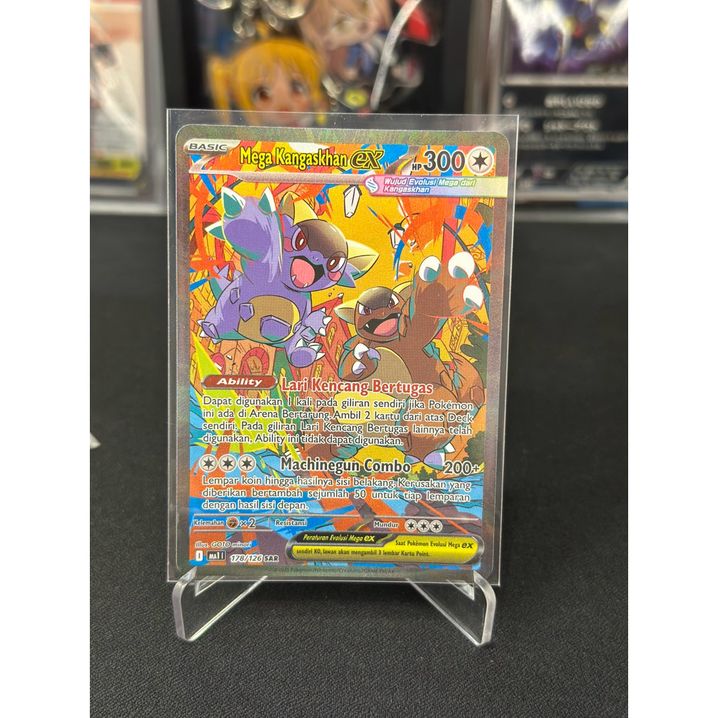 Jual Pokemon Mega Kangaskhan 178/126 SAR Evolusi Mega Indonesian ...