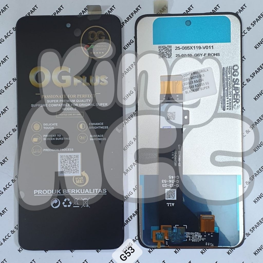 Jual LCD TOUCHSCREEN MOTOROLA G53 / MOTO G13 5G / G23 5G / G34 5G / G45 ...