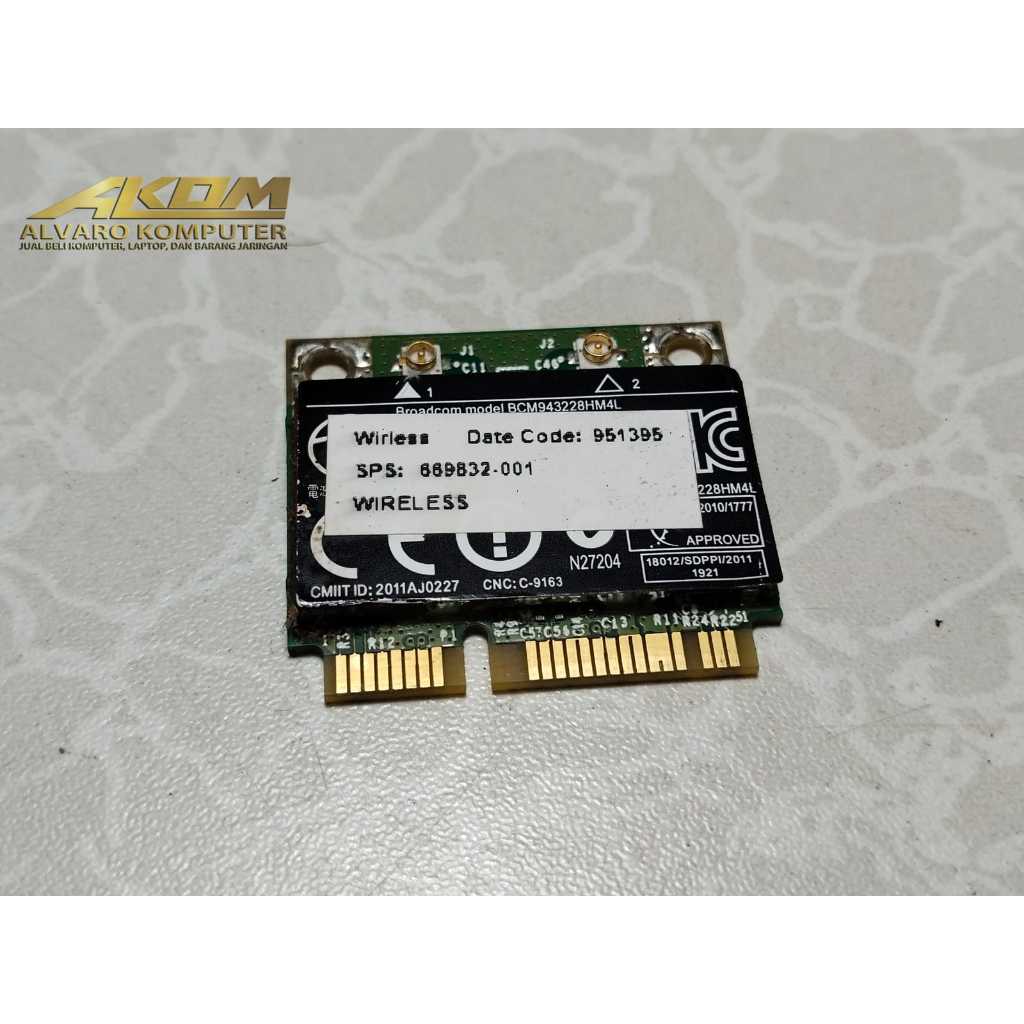 Jual Wireless Card atau Wifi card Laptop HP Elitebook 2570p | Shopee ...