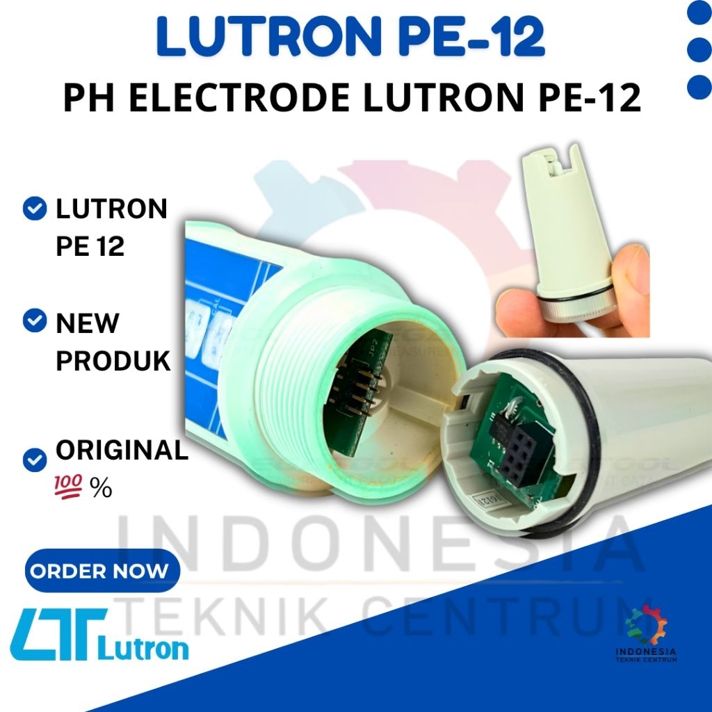 Jual Lutron pH Electrode Lutron PE-12 | Shopee Indonesia