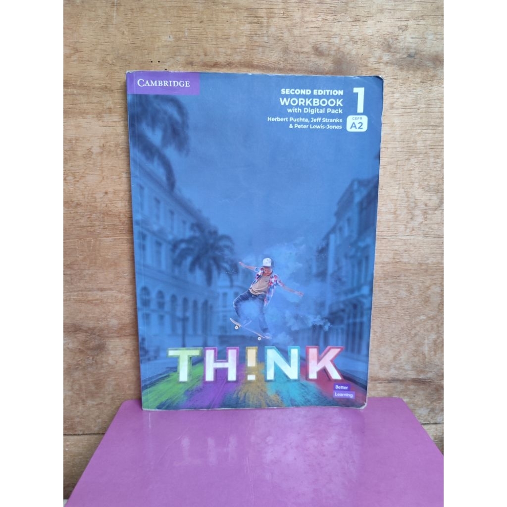 Jual Think 1. second edition. workbook. cefr A2. Cambridge. bekas ...