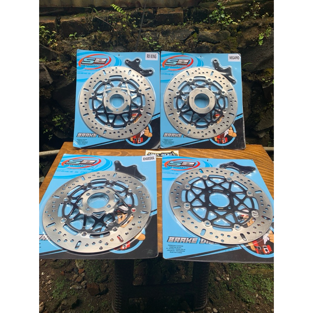 Jual PIRINGAN CAKRAM DEPAN S2 DISC 300mm SET BRACKET PIRINGAN JUPITER Z ...