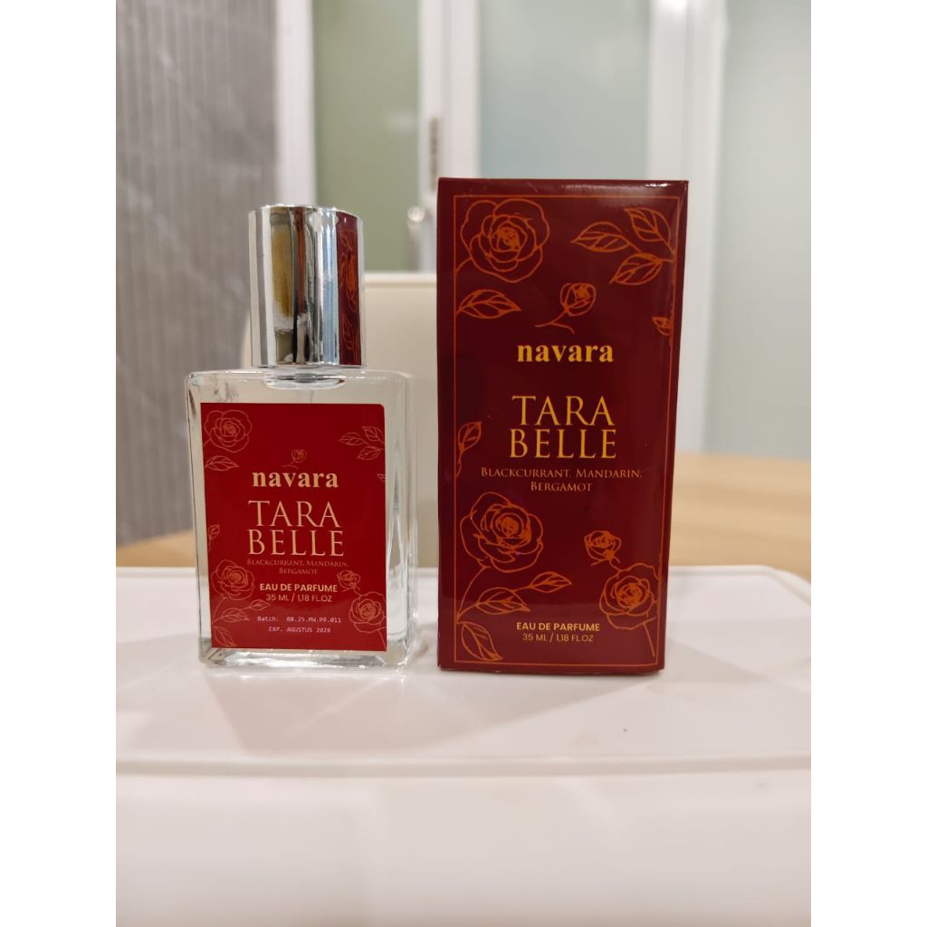 Jual [navara] TARA BELLE - 35ml BPOM eau de parfume Classy Elegant ...
