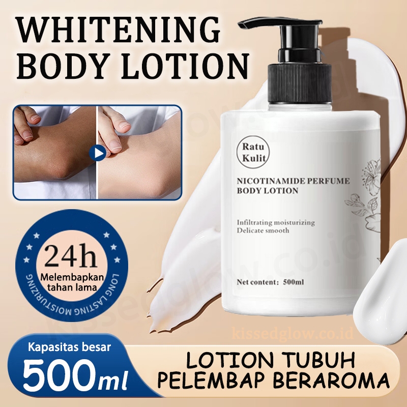 Jual BPOM-Ratu Kulit-Niacinamide Fragrance Brightening Body Lotion ...