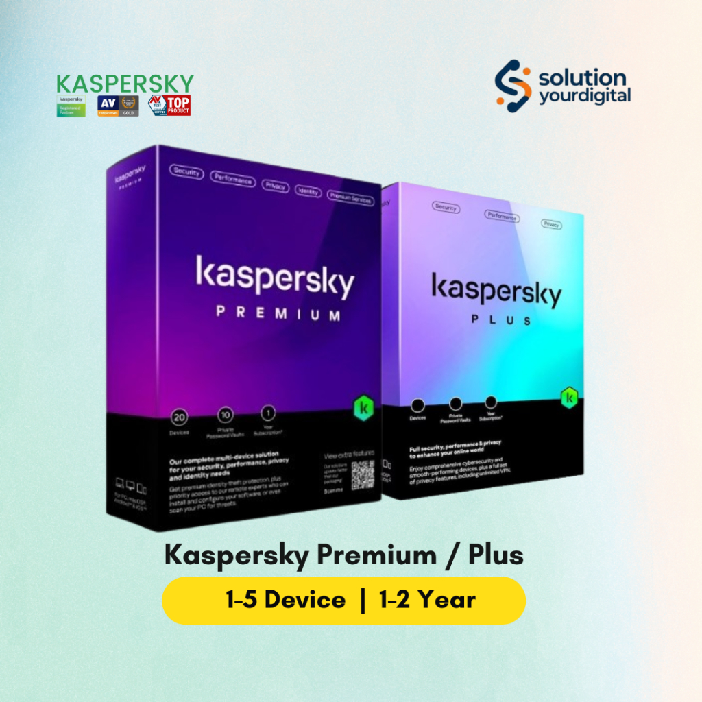 Jual PROMO Antivirus Kaspersky Premium / Kaspersky Plus Original ...