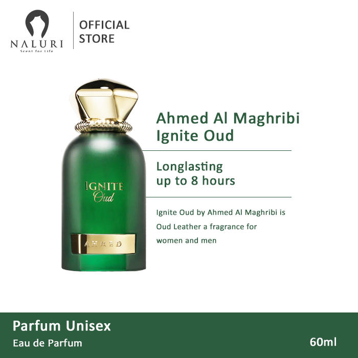 Jual Parfum Ahmed Al Maghribi Ignite Oud for Unisex EDP 100ml FREE ...
