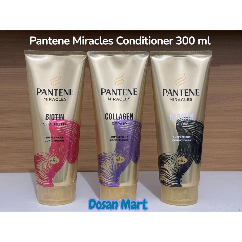 Jual Pantene Miracles Conditioner || Pantene Biotin Strenght ...