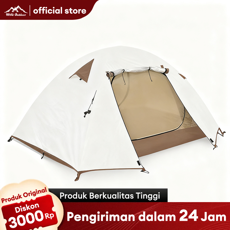 Jual Tenda Camping Dome Double Layer PU 4000mm Waterproof Hiking ...