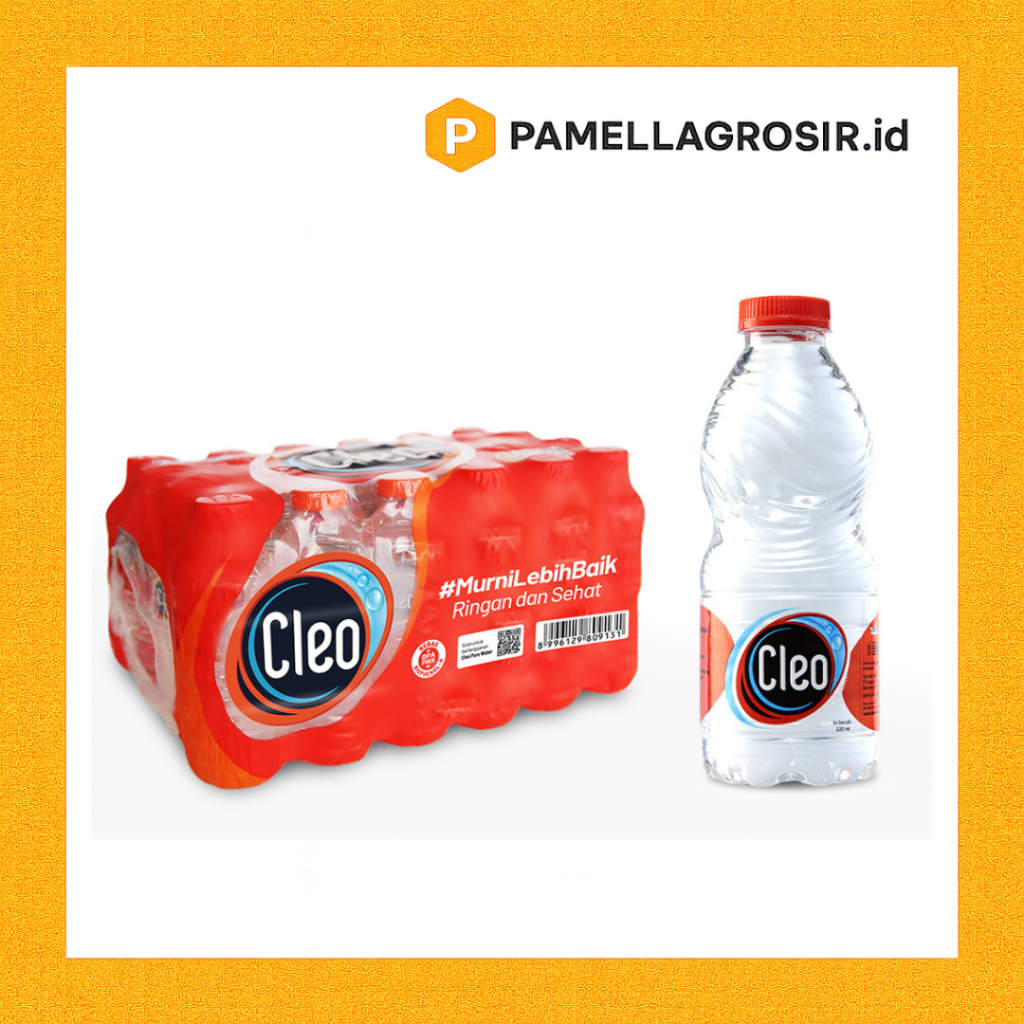 Jual CLEO BOTOL MINI 220 ML - 1 SLOP ISI 24 BOTOL | Shopee Indonesia