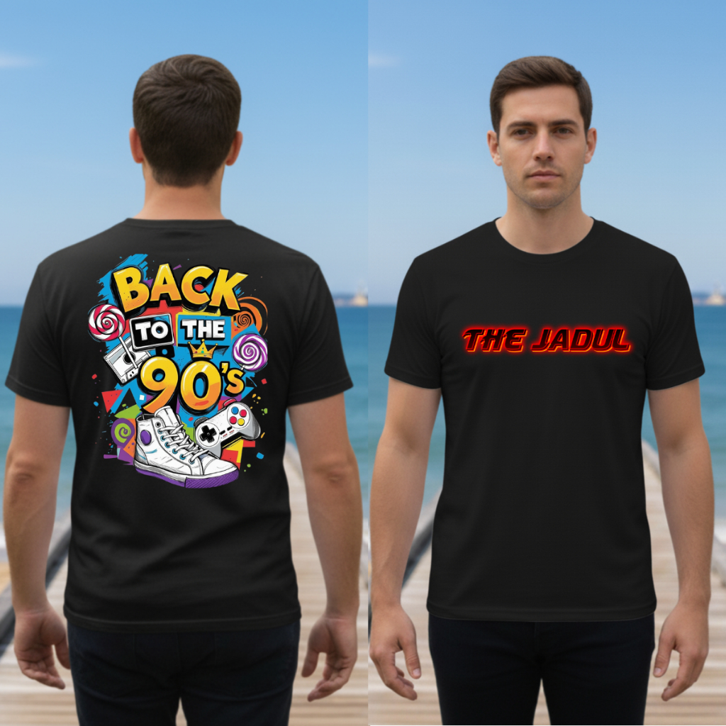 Jual Kaos Distro Pria Wanita The Jadul tahun 90an Desain Simple Keren ...
