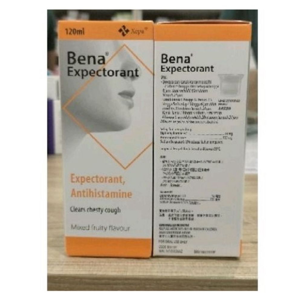 Jual BENA EXPECTORANT - Batuk Berdahak - Original Malaysia | Shopee ...