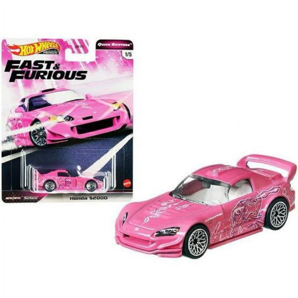 Jual HOT WHEELS PREMIUM FAST & FURIOUS HONDA S2000 SUKI PINK | Shopee ...