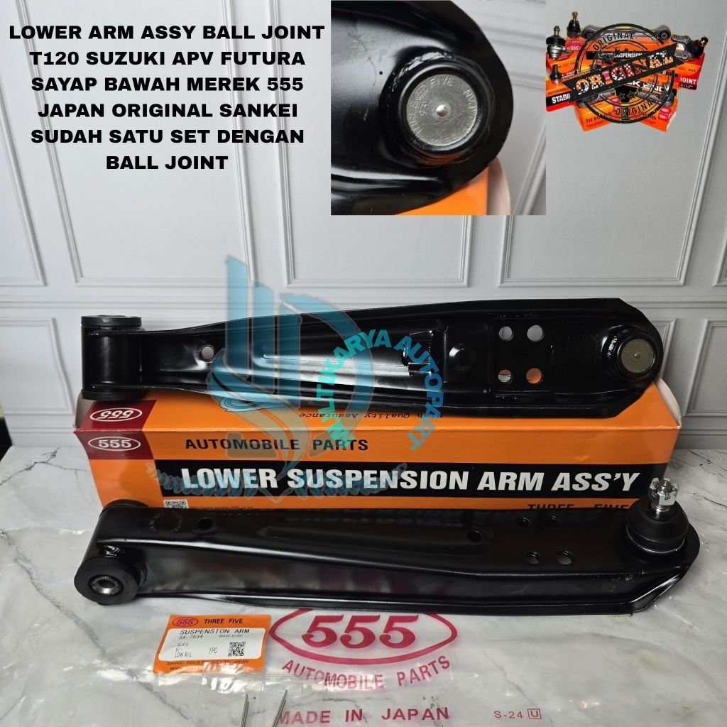 Jual LOWER ARM ASSY BALL JOINT T120 SUZUKI APV FUTURA CARRY 1.3Cc 1.5 ...