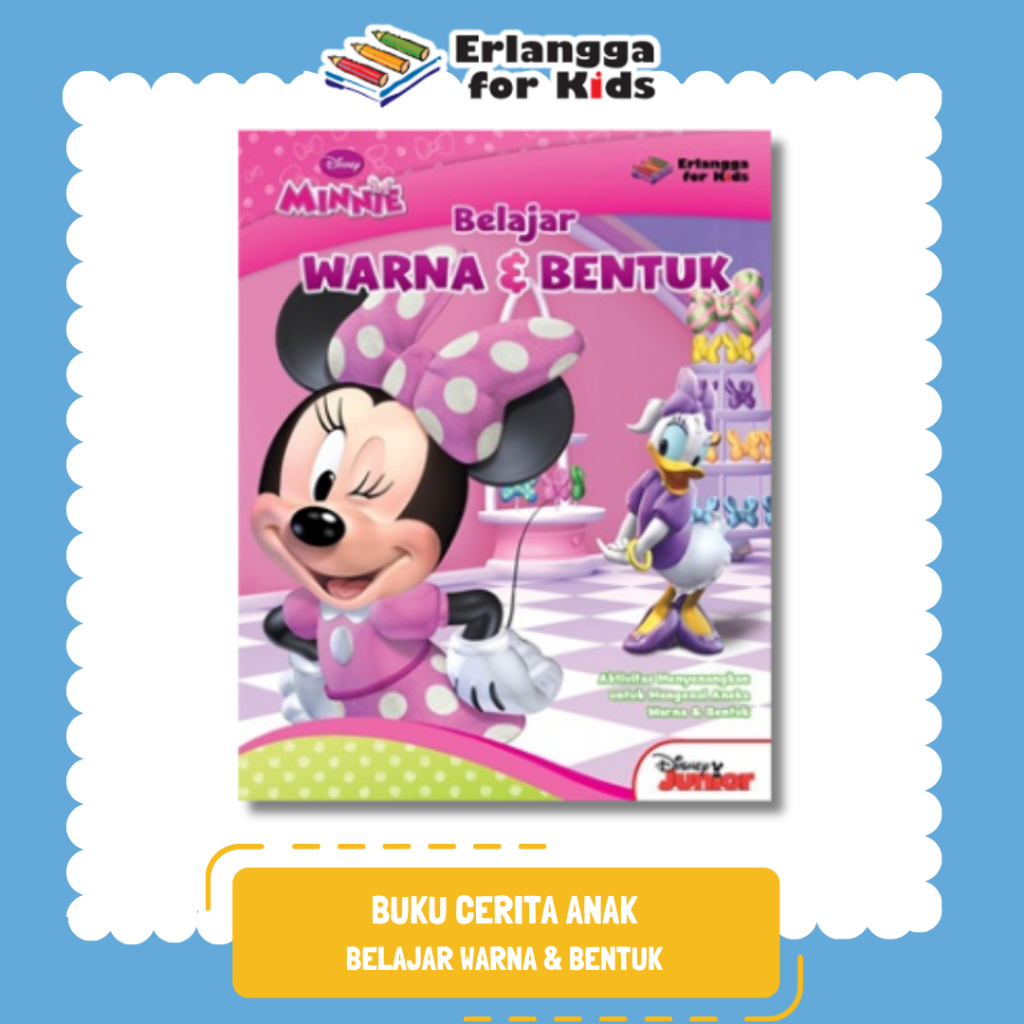 Jual [Erlangga Official] Buku Cerita Anak Bergambar: Minnie Mouse ...