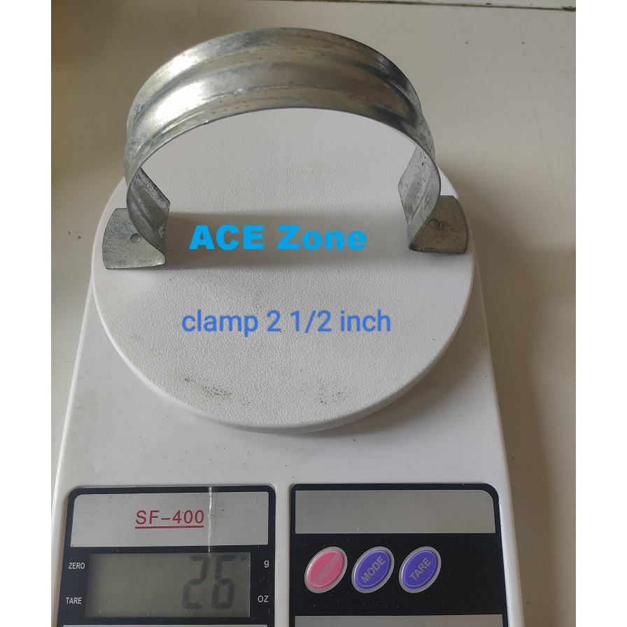 Jual ACE Zone Clamp Omega Klem Pipa PVC Paralon Plat Besi Galvanis 2 1/ ...