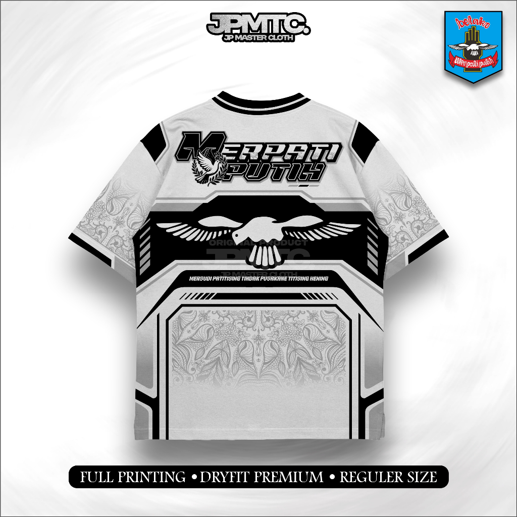 Jual Jersey PPS Betako Merpati Putih Racing Look Full Printing Bahan ...