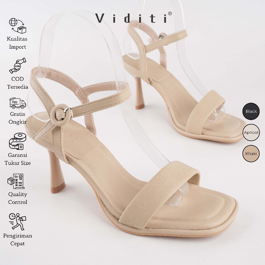 Jual Viditi Elsy Heels 7 cm | Shoes | Sepatu Import Wanita | Nikahan ...