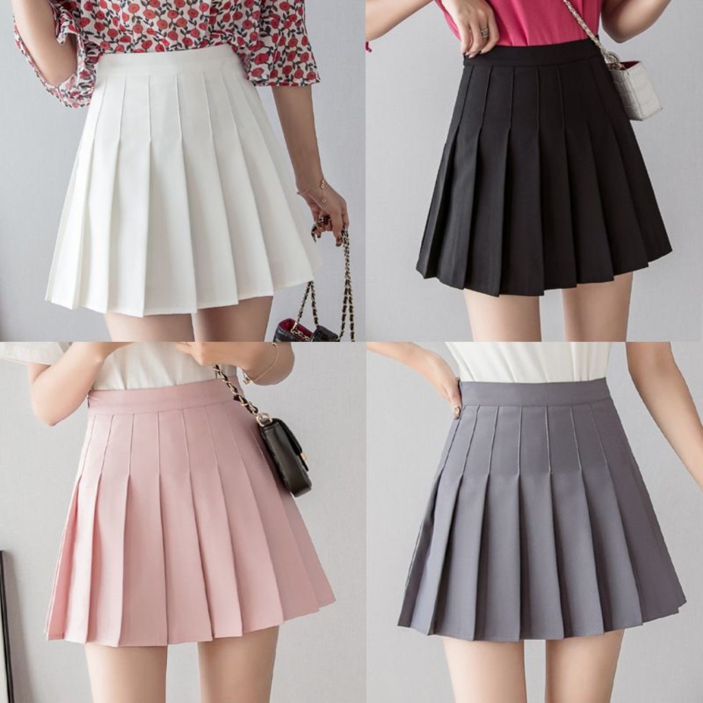 Jual Rok Pendek Wanita Mini Stylish Dan Elegan / Rok tenis / Rok mini ...