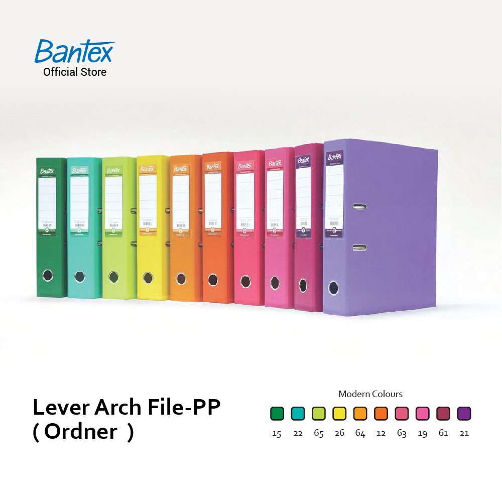 Jual Ordner Odner Bantex 1465 F4 Folio Warna Warni Lebar 7cm | Shopee ...