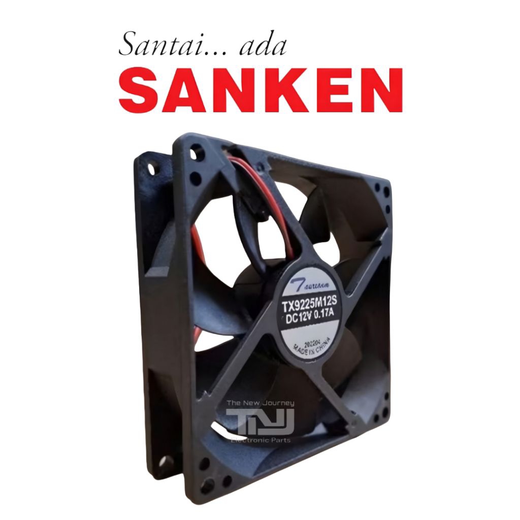 Jual Fan Kipas Dispenser SANKEN Galon Bawah DC 12V 9X9cm | Shopee Indonesia