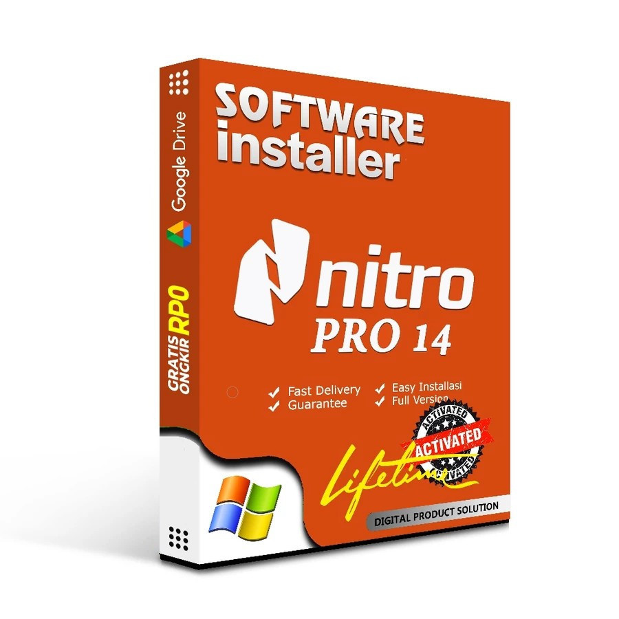 Jual Nitro PDF Pro Enterprise 14 Full Version Windows | Shopee Indonesia
