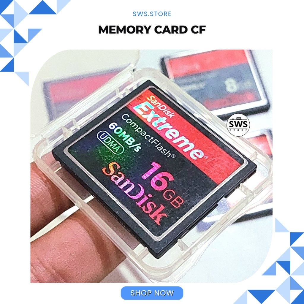 Jual Memory Card CF Sandisk Kamera Canon Nikon (Compact Flash) | Shopee ...