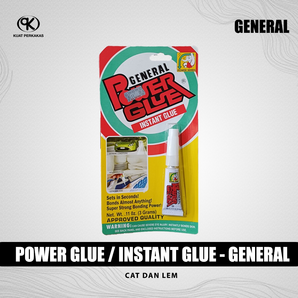 Jual Lem general power glue cairan super perekat | Shopee Indonesia