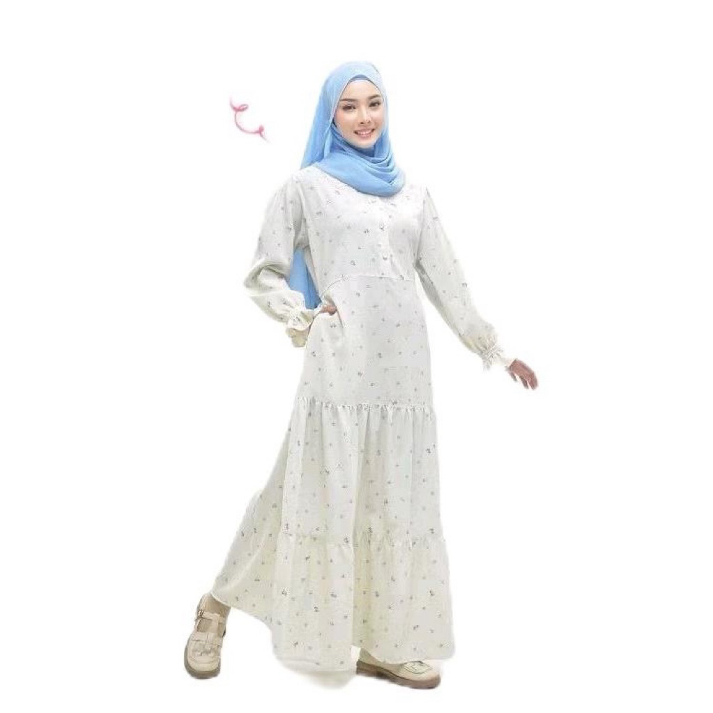 Jual Rabbani - Gamis Dresslim Lengan Panjang Dara Lollyna | Shopee ...