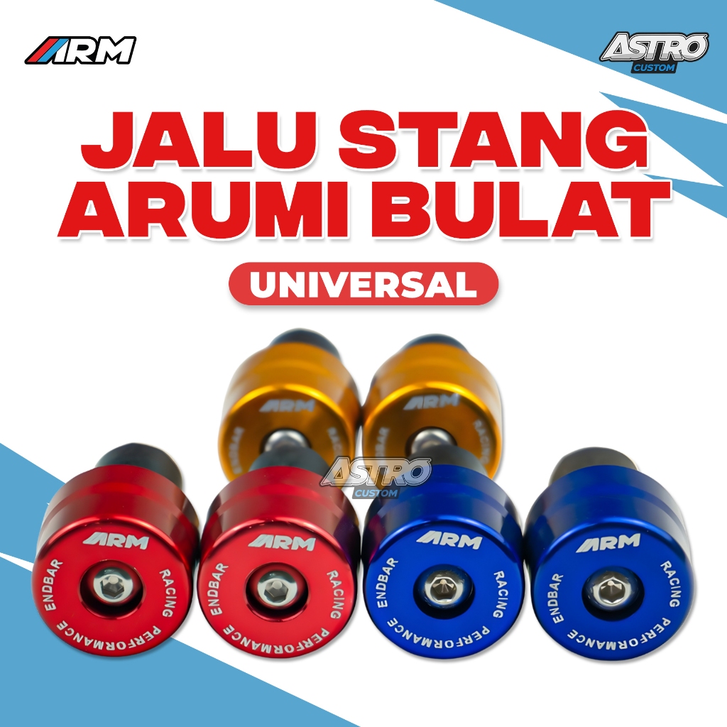Jual Jalu Stang Motor Bulat End Bar Vario Beat Aerox Nmax PCX Mio CBR ...