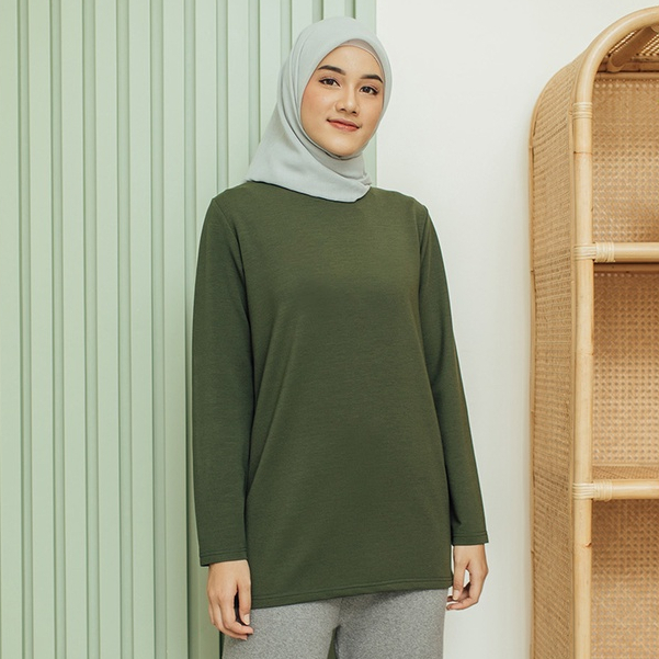 Jual Geulis.id BASIC LONG SLEEVE TEE BASIC COLOR / KAOS POLOS / KAOS ...