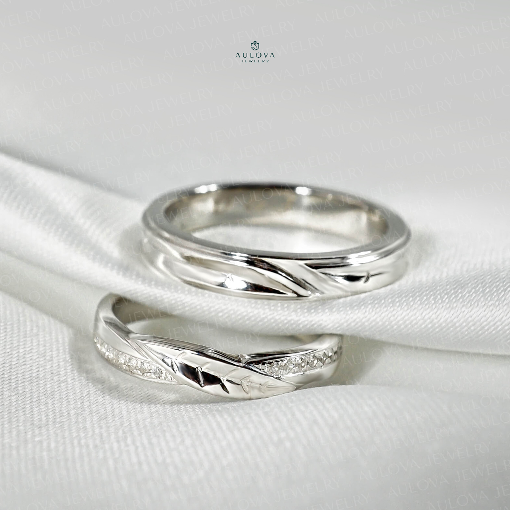 Jual CINCIN KAWIN NIKAH LAMARAN TUNANGAN BAHAN PERAK KADAR 92.5% DESIGN ...