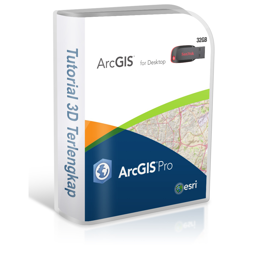Jual AutoCAD Map 3D 2026 and ArcGIS Pro 3 plus Video Tutorial Mastering ...